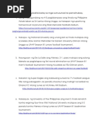 Sports Writing Filipino - FACT SHEET SET 1 PDF | PDF
