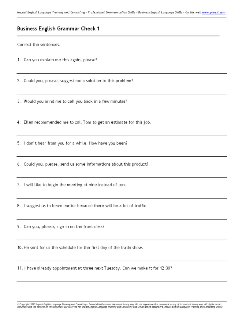 Business English | PDF