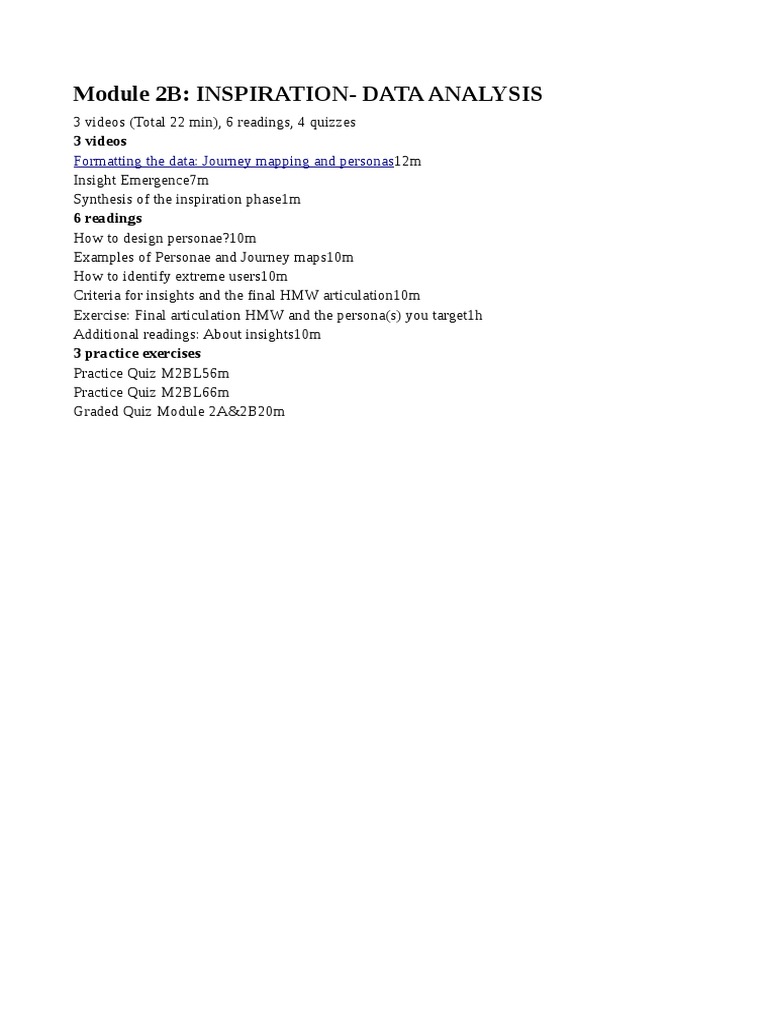 Inspiration - Data Analysis | PDF | Career & Growth | Computers