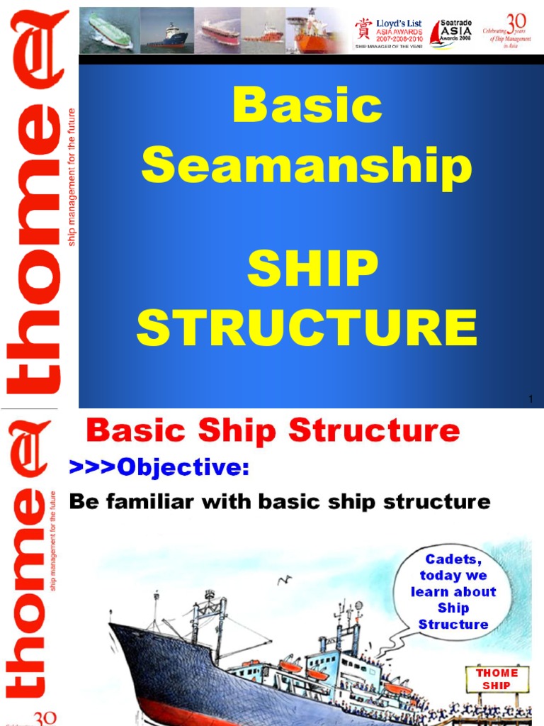 2) Basic Seamanship - Hull Structure PDF | PDF | Bending | Hull ...