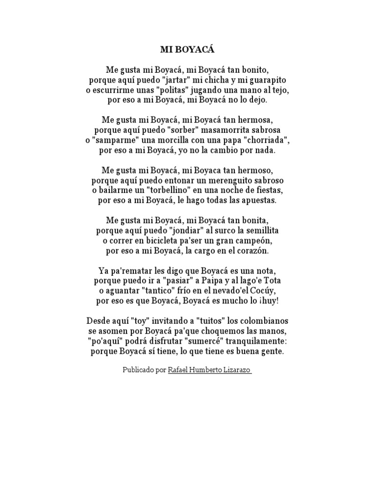 Mi Boyaca | PDF