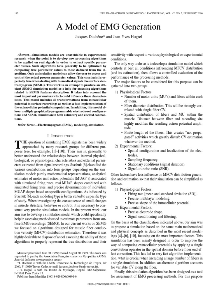 EMG Sensor | PDF | Electromyography | Normal Distribution