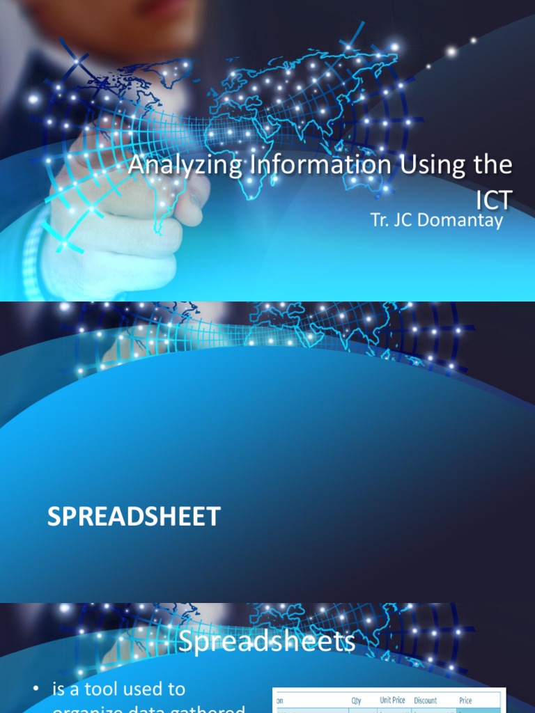 G6L4 Analyzing Information Using ICT | PDF