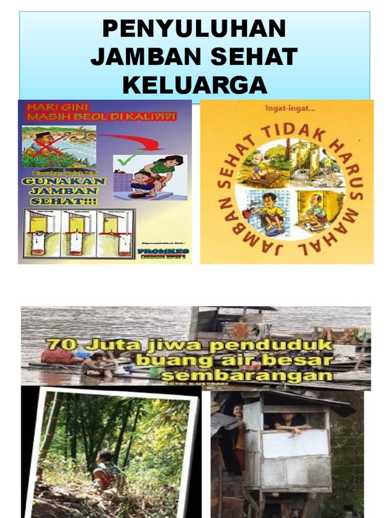 Power Point Jamban Sehat Versi 1 | PDF