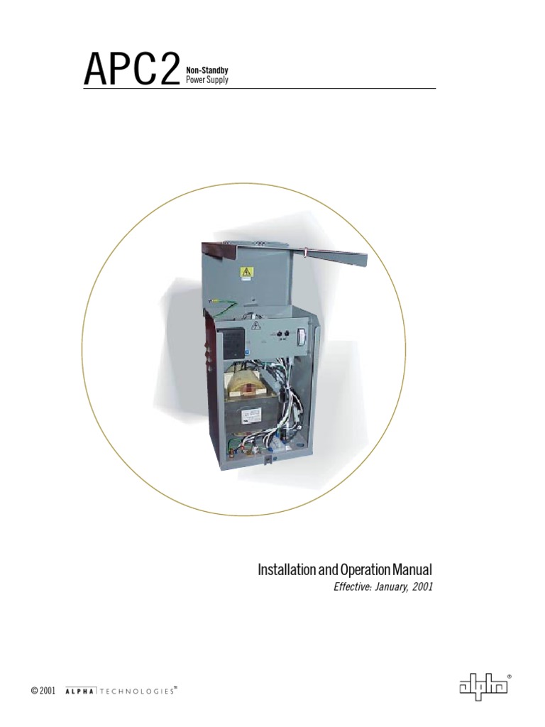Apc2 Inst PDF | PDF | Electrical Connector | Power Supply