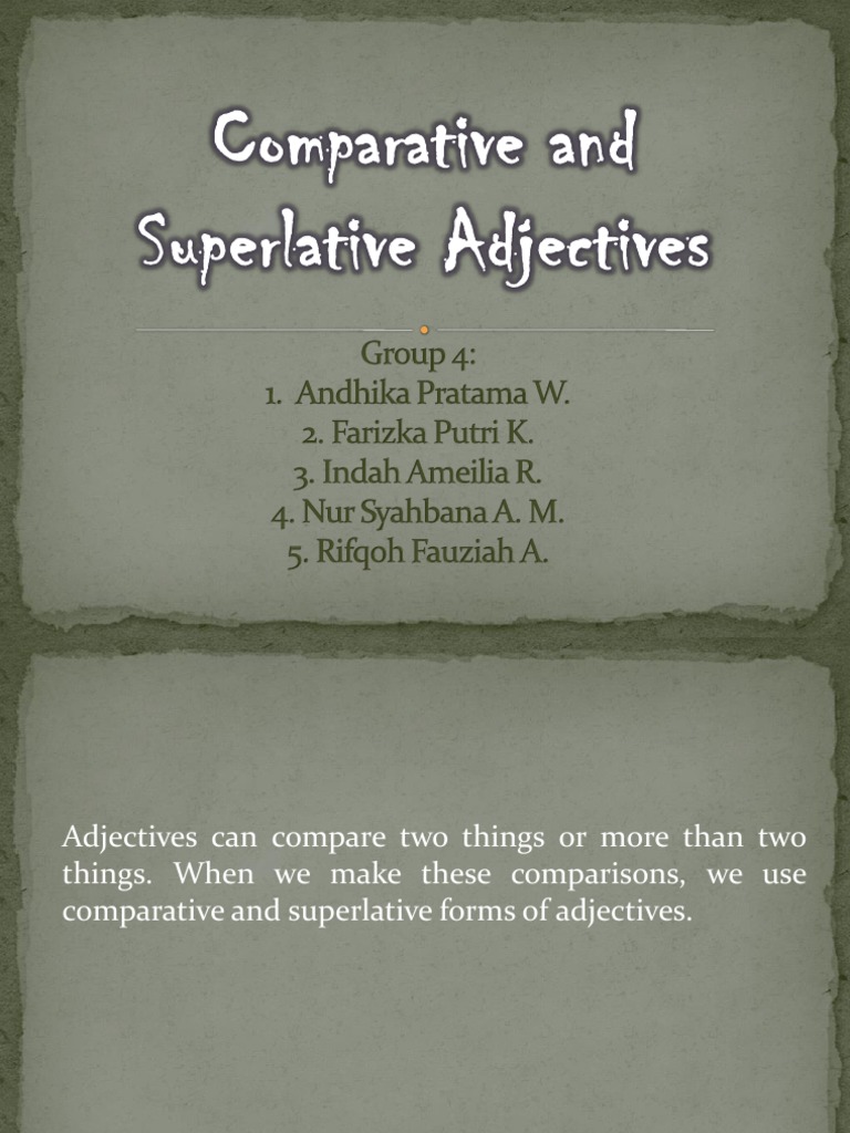 English Adjectives Guide | PDF | Adjective | Philology