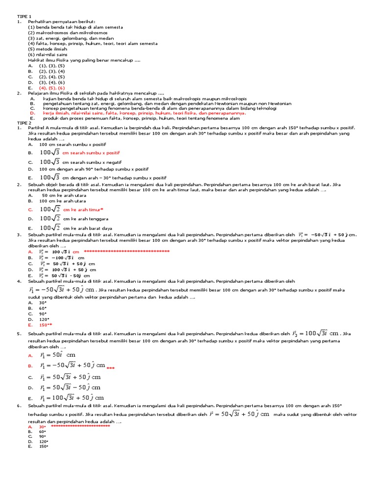 Kumpulan Soal Up 6 Tipe-1 | PDF | Ilmu Sosial | Metode & Bahan Ajar