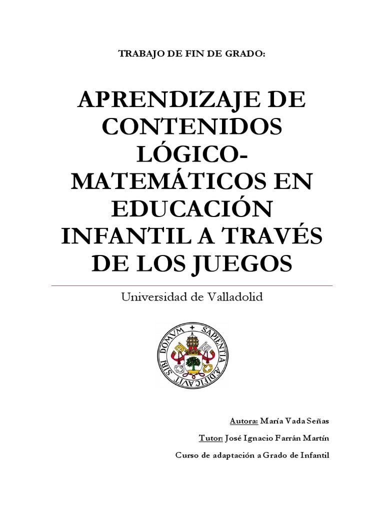 TFG-B 503 PDF | PDF | Aprendizaje | Conocimiento