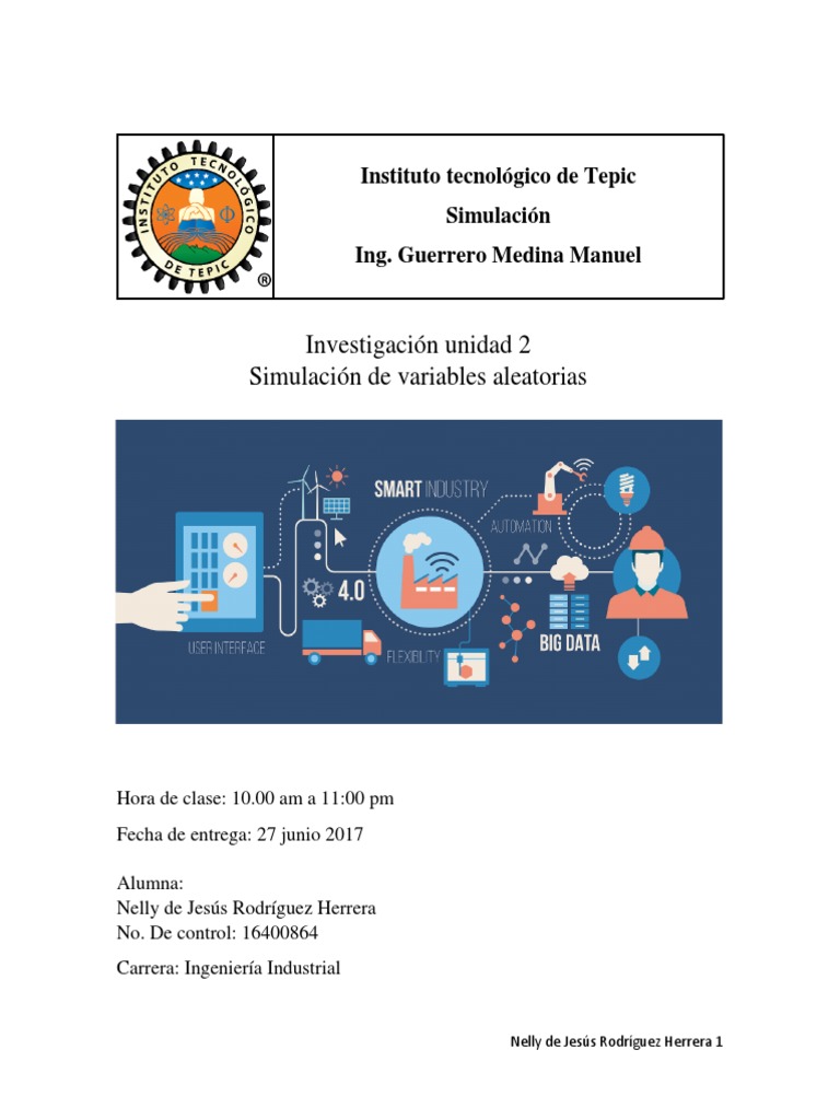 Simulación de Variables Aleatorias | PDF | Distribución de probabilidad | Variable aleatoria