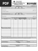 BIR Form 2307 | PDF | Value Added Tax | Corporate Tax