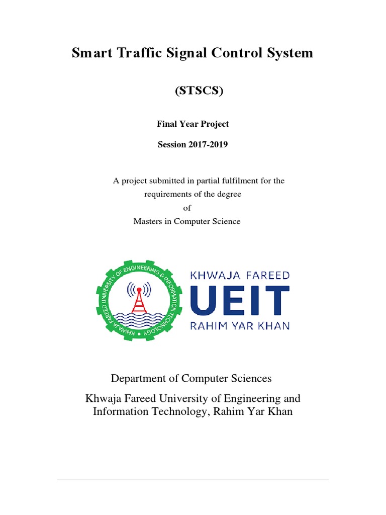 Smart Traffic Signal Control System (Documentaion) Final | PDF ...