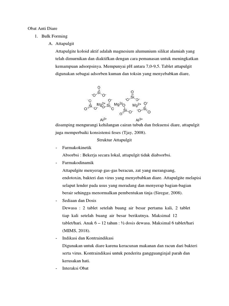 Tinpus Anti Diare | PDF