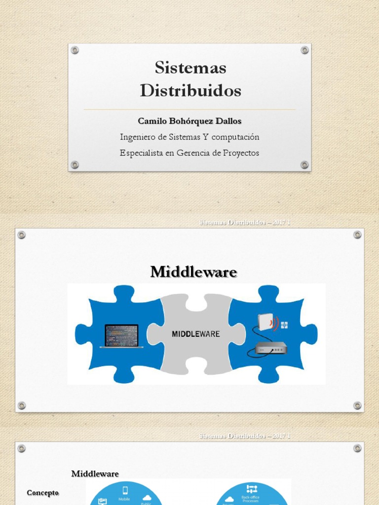 Middleware | PDF | Middleware | Computación distribuída