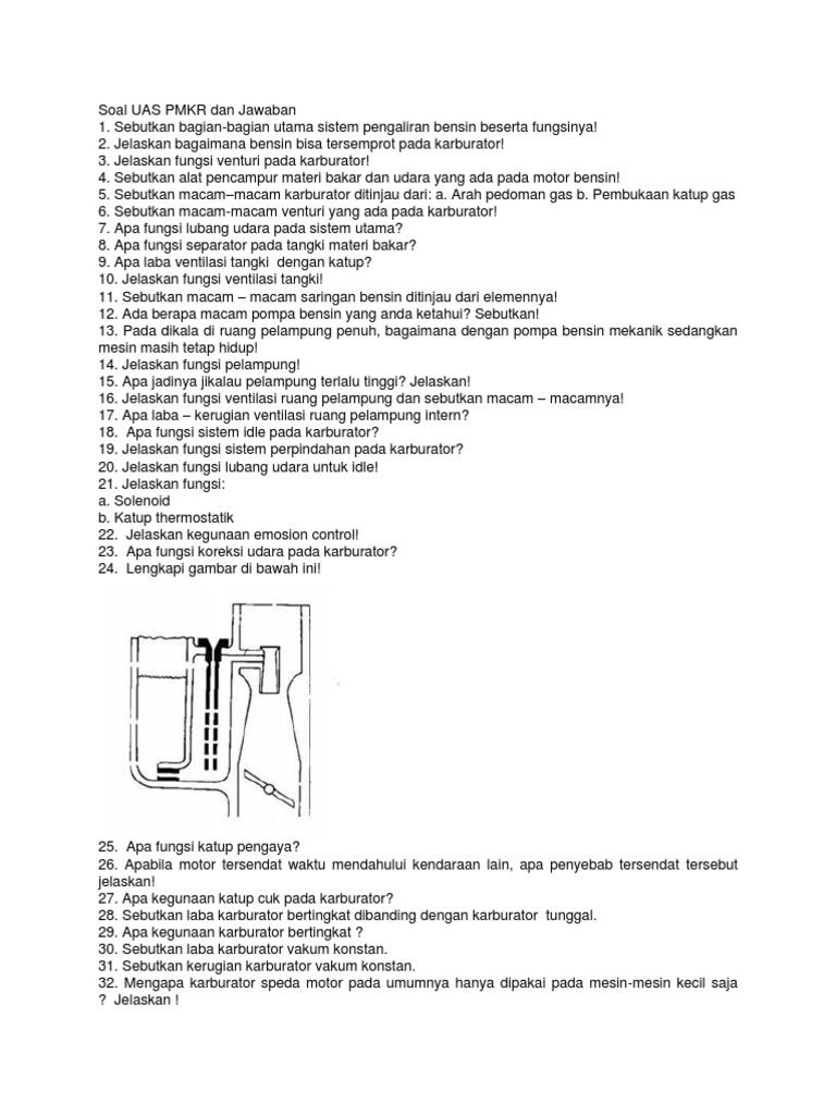 Soal PMKR | PDF | Teknologi & Rekayasa
