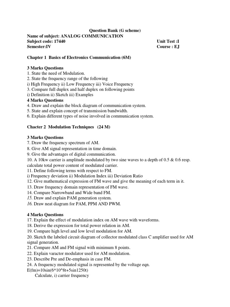 Draw and Explain PAM Generation System. 16. Draw Neat Diagram For PAM ...