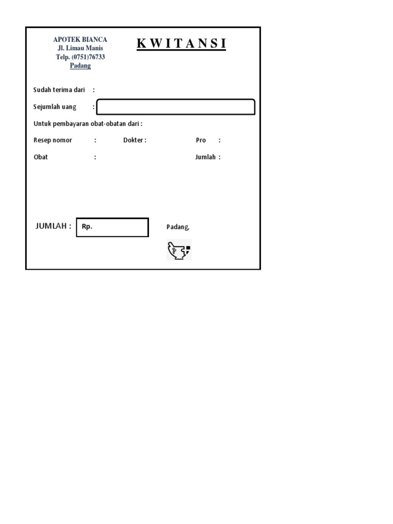 Contoh Kwitansi | PDF