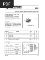 L293D | PDF | Logic Gate | Electrical Components