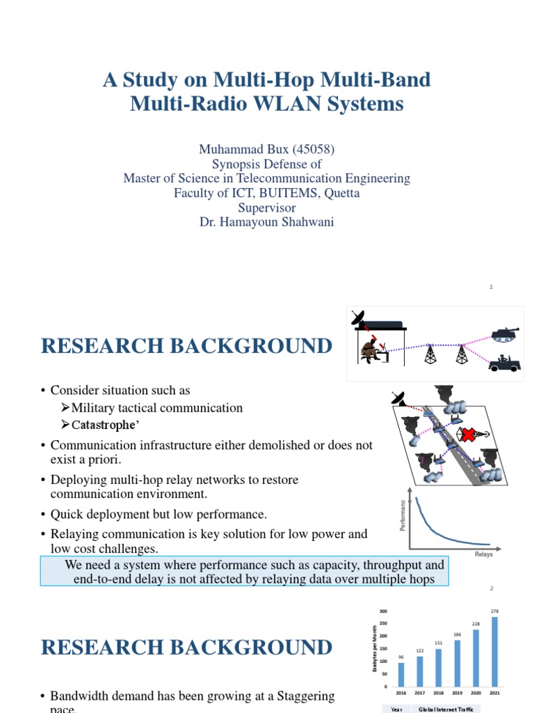 A Study On Multi-Hop Multi-Band Multi-Radio WLAN Systems | PDF ...