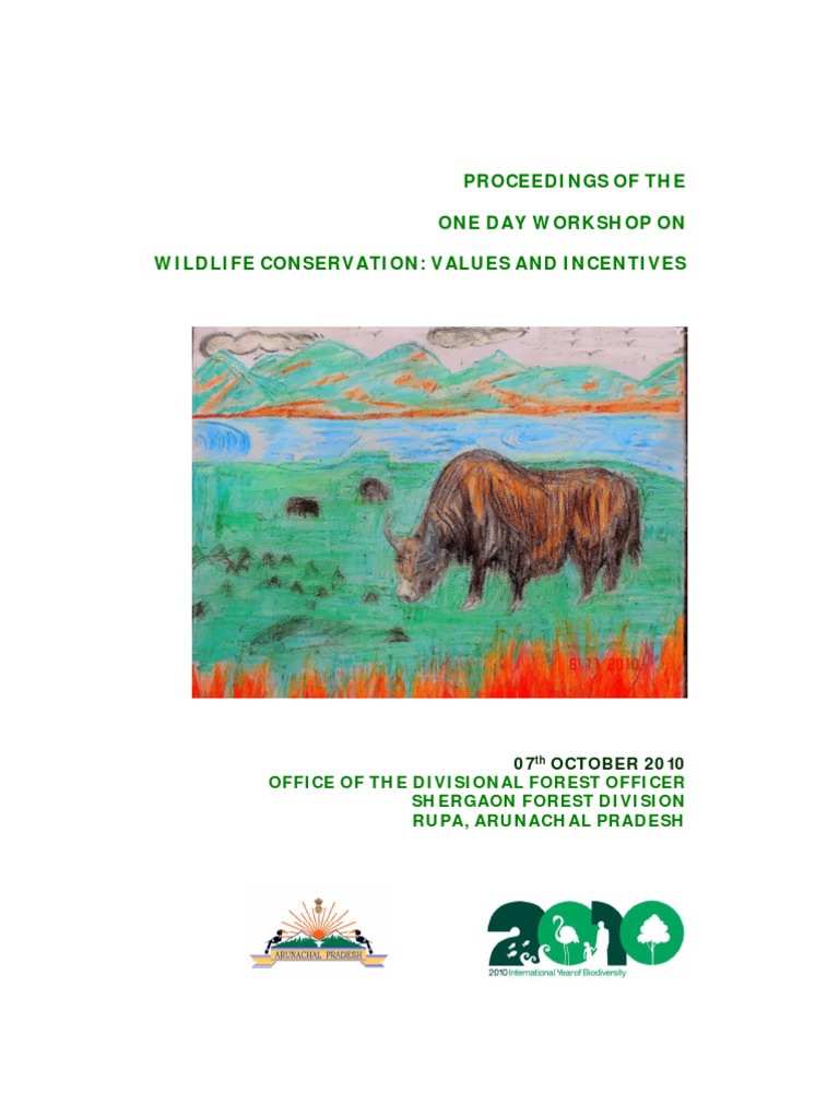Wildlife Conservation Values and Incentives | PDF | Hunting ...