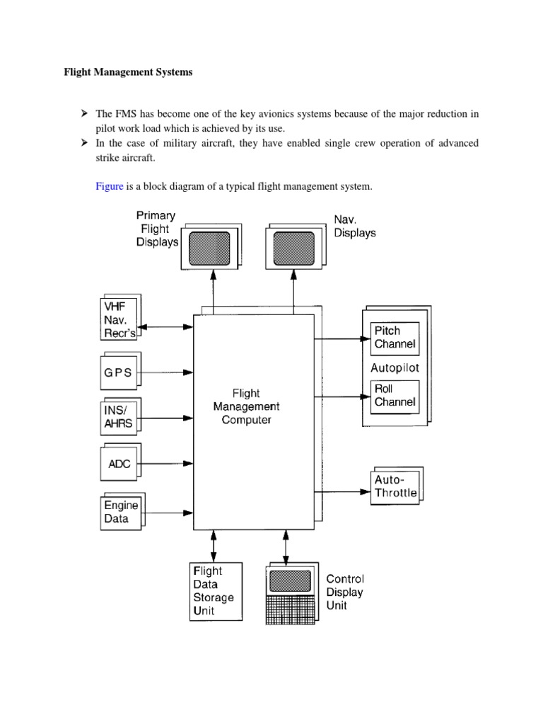 Flight Management Systems Guide | PDF | Avionics | Central Processing Unit