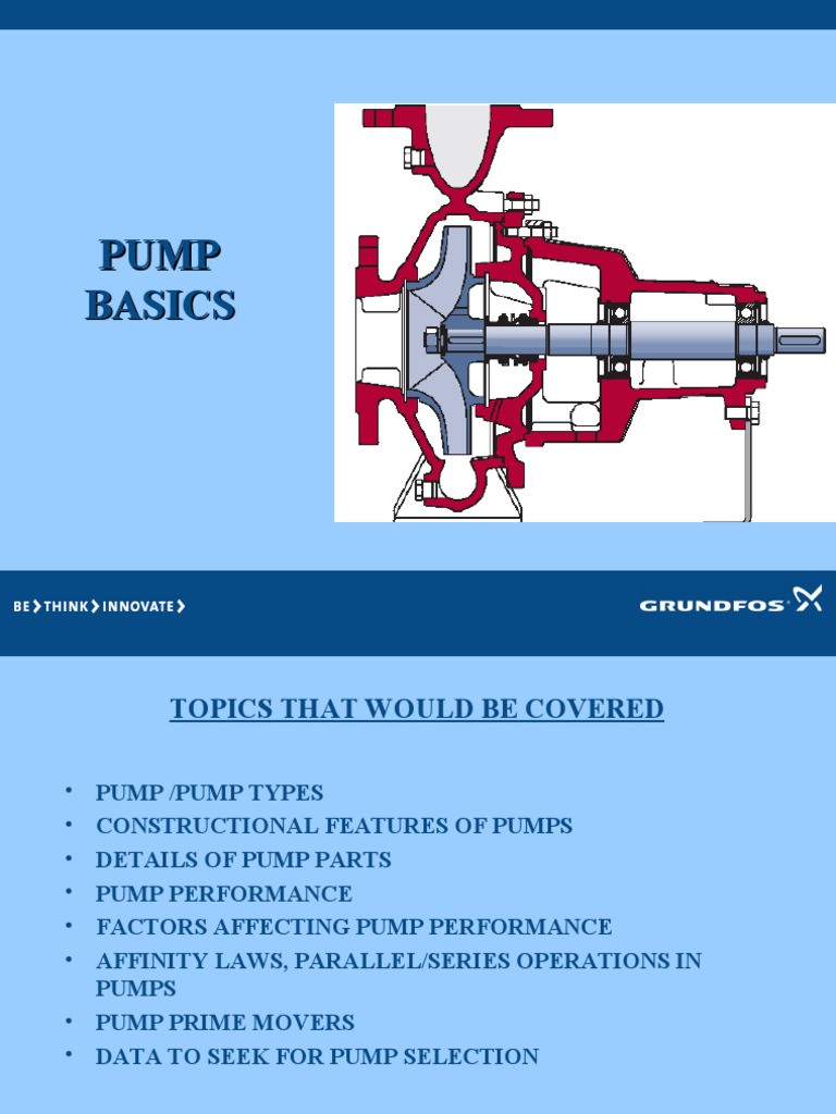 Pump Basics | Download Free PDF | Pump | Mechanical Engineering