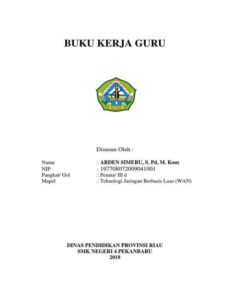 Cover Buku Kerja Guru | PDF