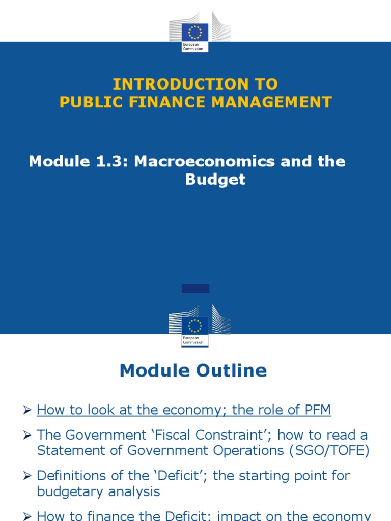 Mks PFM I Module 1.3 Macro and The Budget Corrections 06.09.2016 | PDF | Current Account ...