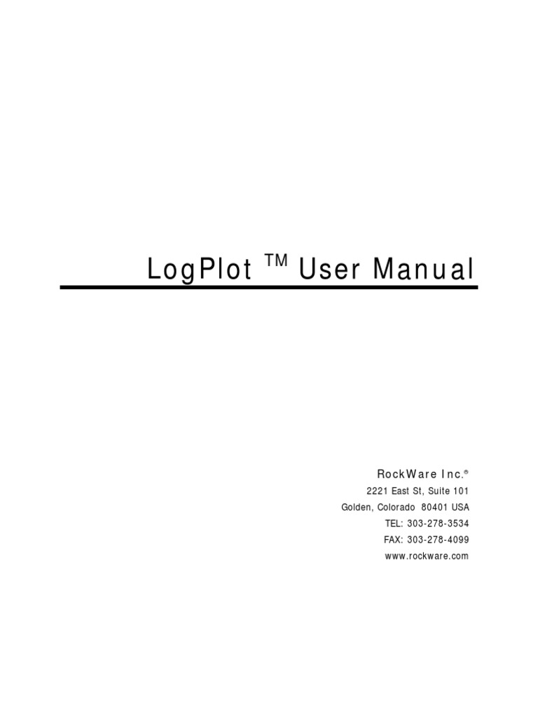 Logplot7 Manual | PDF | Command Line Interface | Computer File