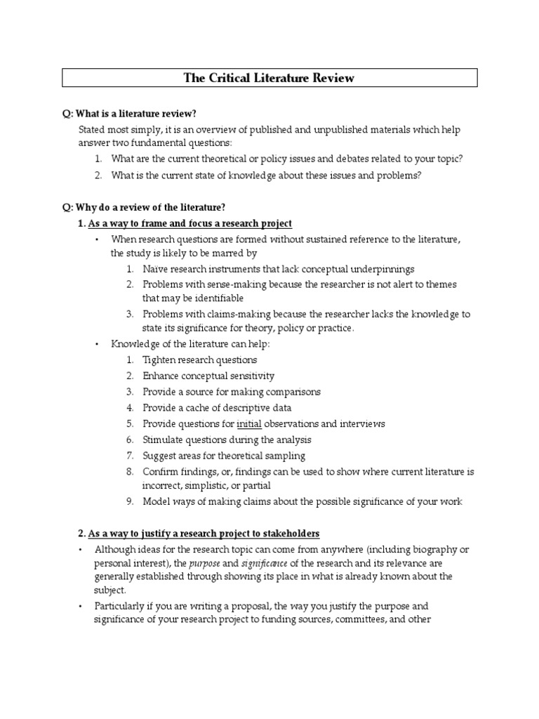 Literature Review AY | Download Free PDF | Theory | Justification