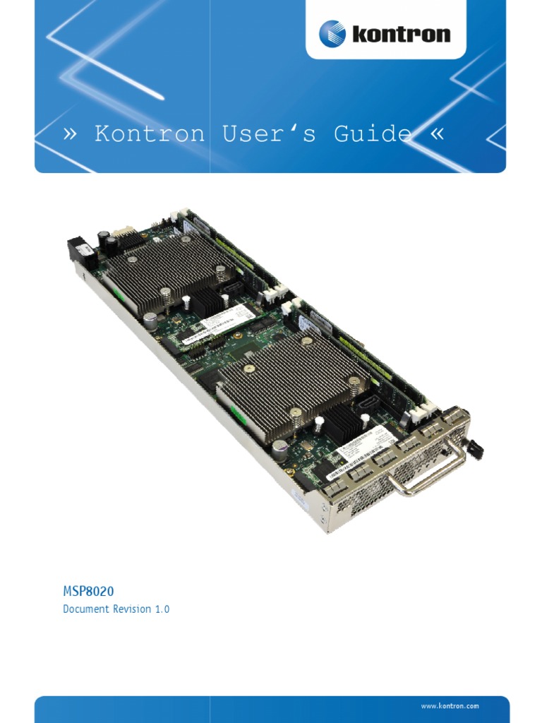 MSP8020 User Guide - v1.0 | PDF | Command Line Interface | Booting