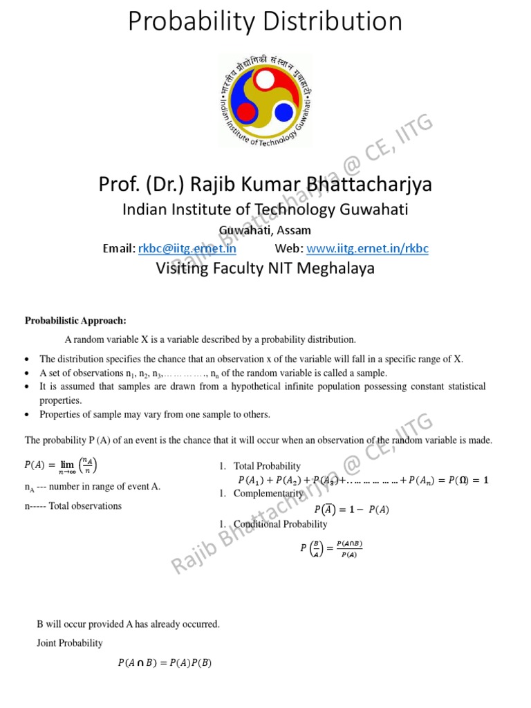 P5 - Probability Distribution PDF | PDF | Confidence Interval ...
