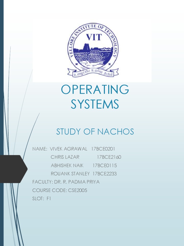 Operating System NACHOS | PDF | Virtual Machine | Operating System