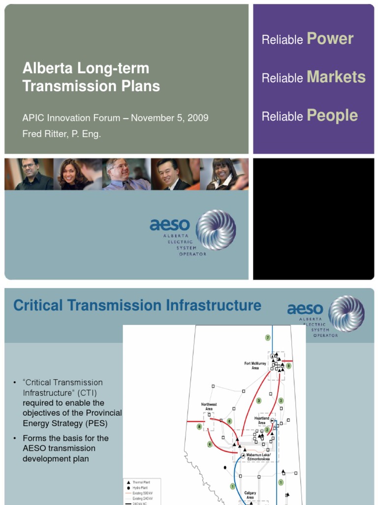 AESO Transmission Plans | PDF