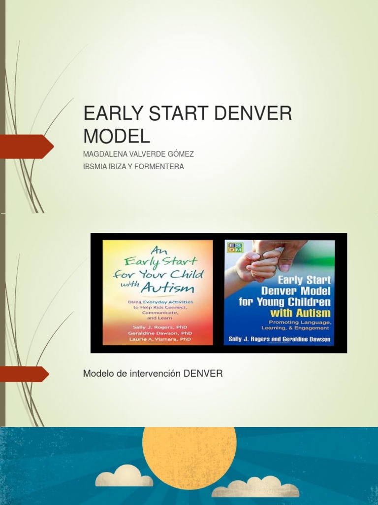 Early Start Denver Model: Formación y Aplicación | PDF | Espectro ...