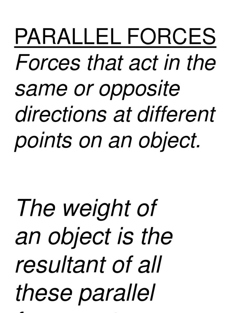 Understanding Parallel Forces and Torque | PDF | Science & Mathematics