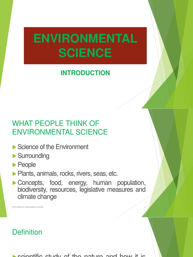 Understanding Environmental Science Concepts | PDF | Ecology ...