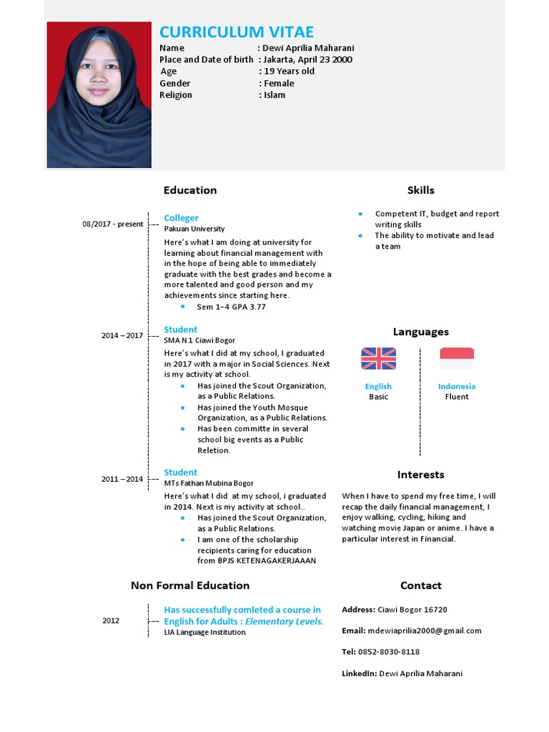 Curriculum Vitae: Education Skills | PDF | Learning | Behavior Modification