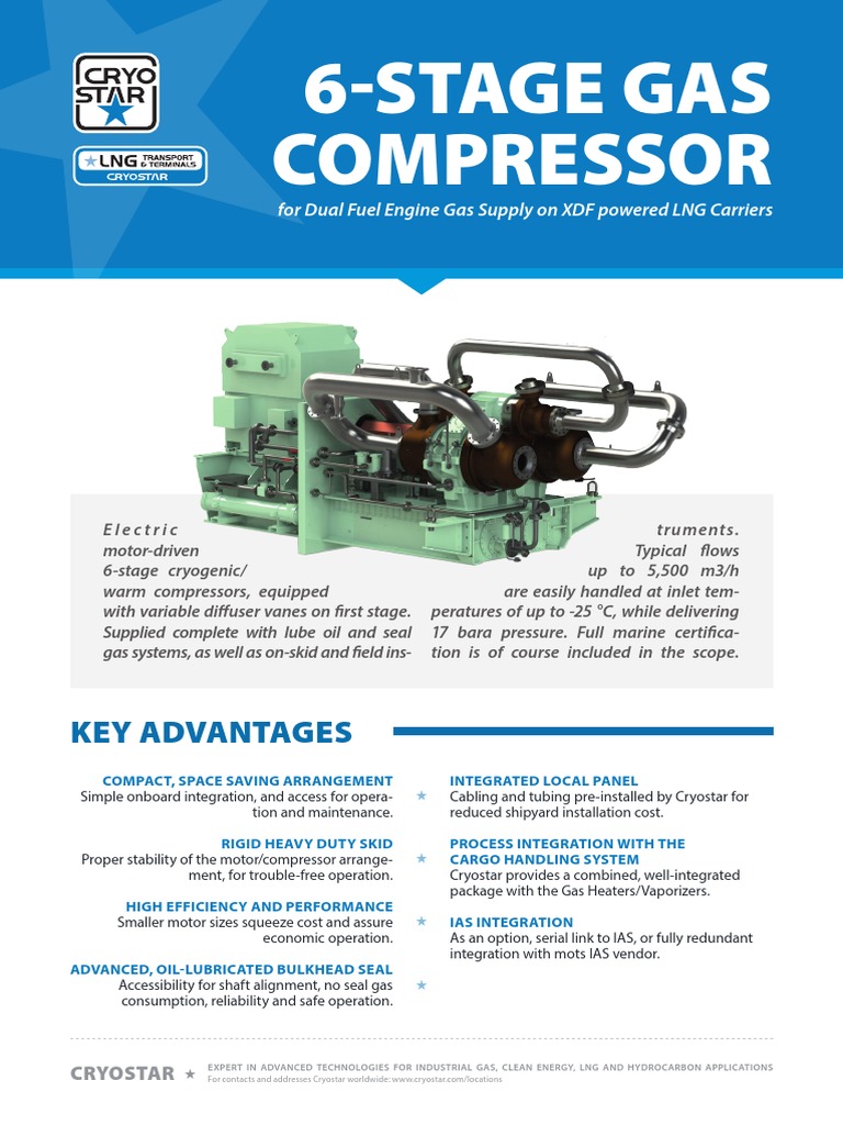 Cryostar CM6 DS vDEF 3mm | PDF | Liquefied Natural Gas | Chemical ...