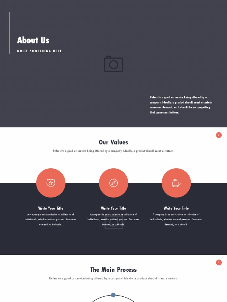 About Us: Write Something Here | PDF | Business