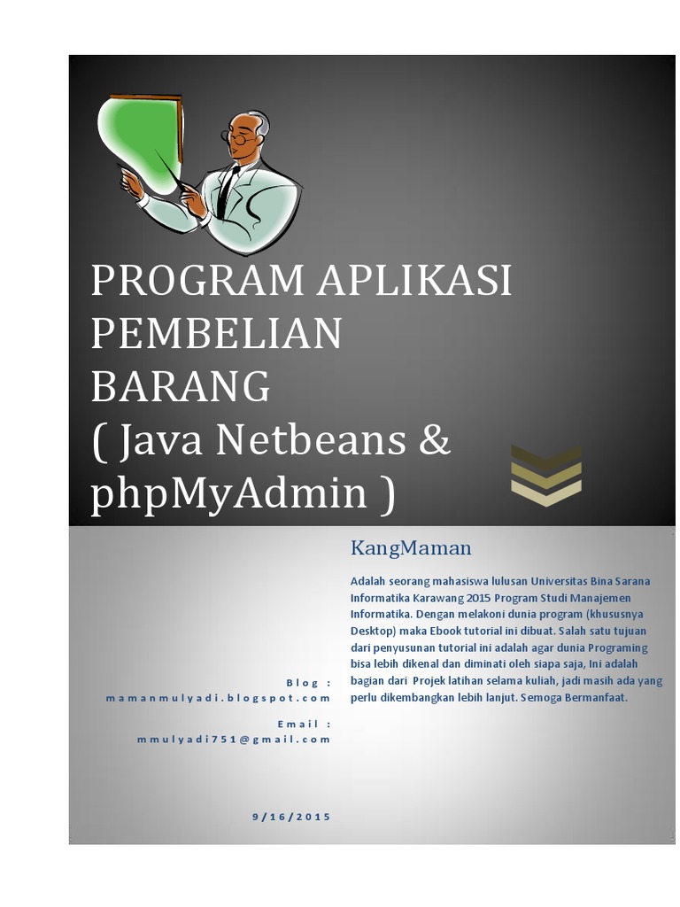 Ebook Lengkap Membuat Program Aplikasi Peminjaman Barang Dengan ...