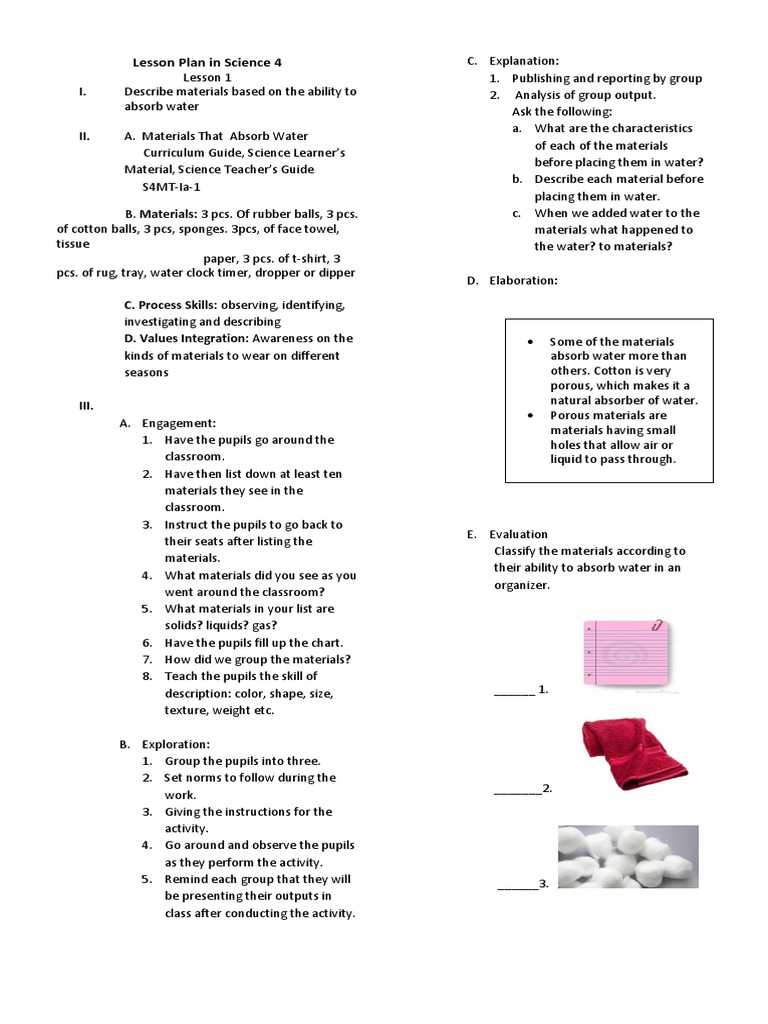 Lesson Plan in Science K To 12 | PDF | Waste Management | Lesson Plan