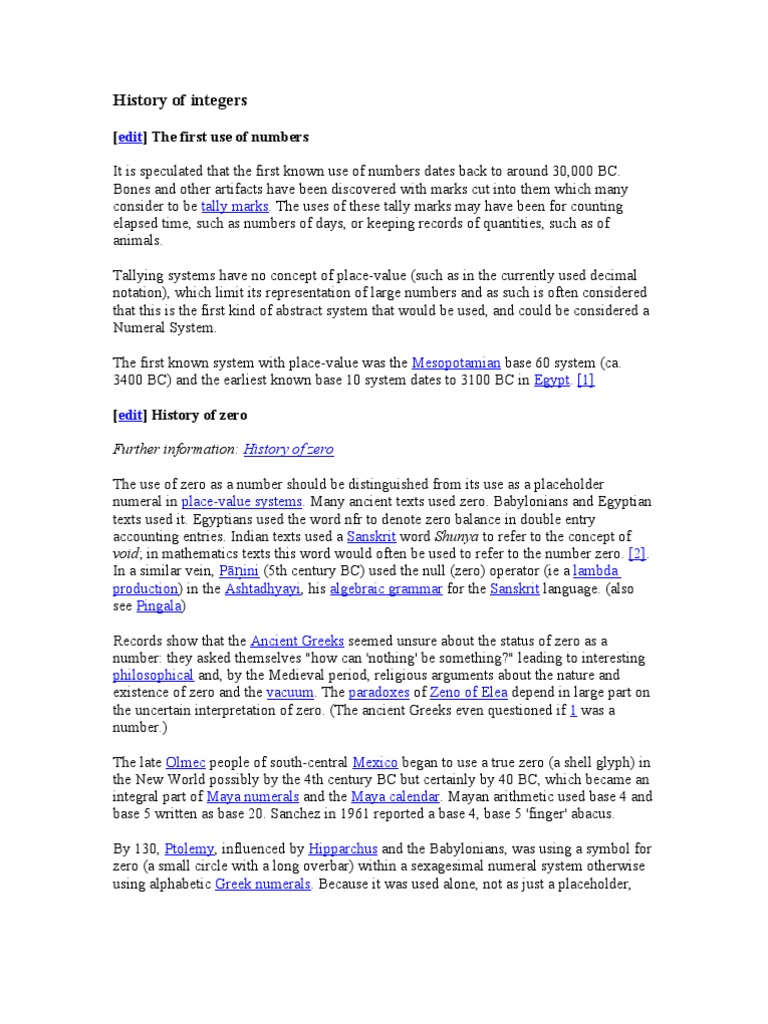 History of Number System | PDF | Numbers | Prime Number