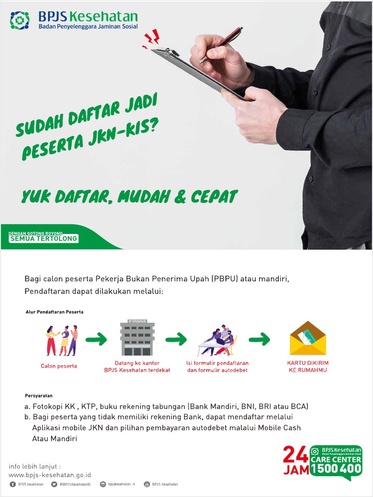 Materi Poster Publikasi BPJS Kesehatan | PDF