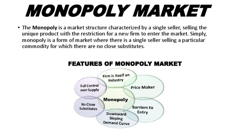 Understanding Monopoly Markets | PDF