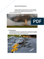 Natural Disasters Notes Grade 3 To 6 | PDF | Natural Disasters ...