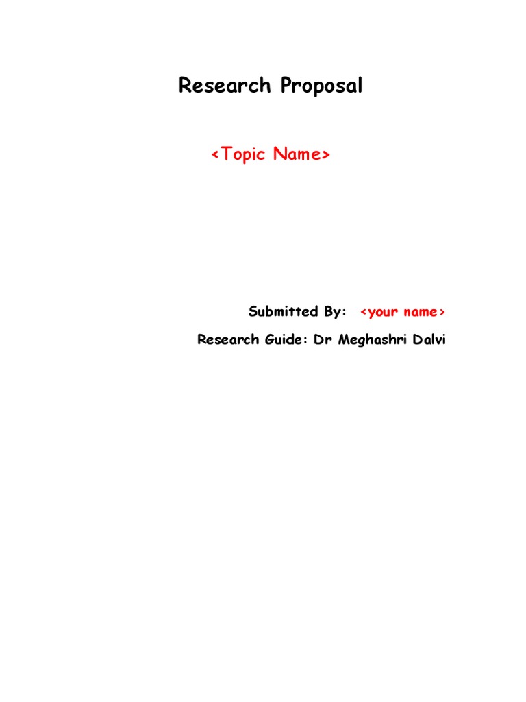 Research Proposal | PDF | Entertainment (General) | Nature