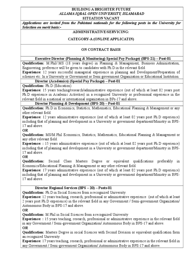 Advertisement PDF Academic Degree Doctor Of Philosophy