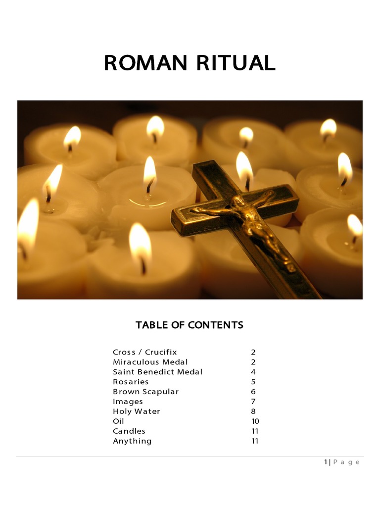 Roman Ritual: Blessings and Prayers | PDF | Religious Belief And ...
