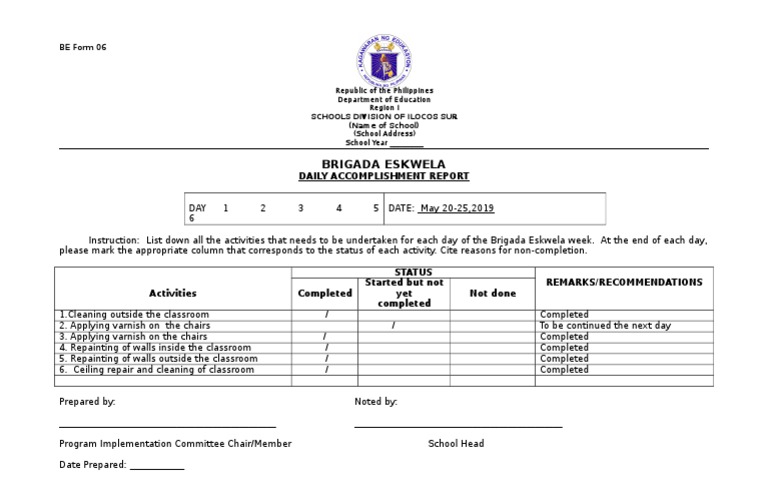BE Form 6 Olive | PDF | Schools | Further Education