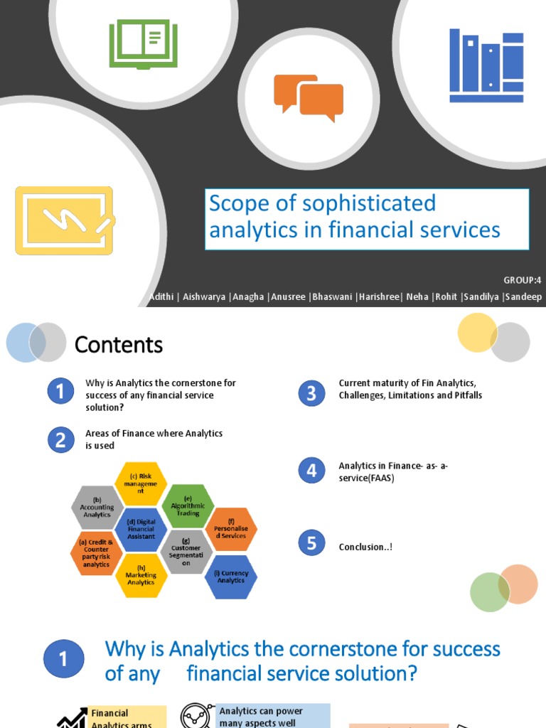 Scope of Sophisticated Analytics | PDF | Analytics | Risk Management